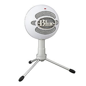 Logitech for Creators Blue Snowball iCE USB Microphone - White (Renewed)