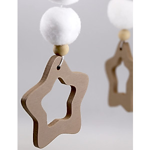 Lovely Wooden Mobiles for Baby Bead Bed Felt