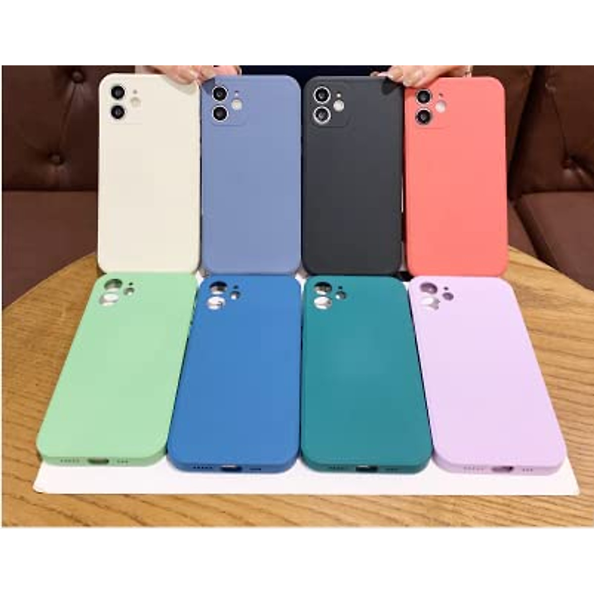 Elegance Luxury iPhone 14 Pro Max Case Compatible with iPhone 14 Pro Max TPU Silicone Stain Resistant Cover with Full Body Protection Anti-Scratch Shockproof Case 6.7 inch (Red)