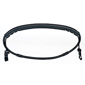 MSA 459458 Goggle Retainer Protective Caps, Secures Eye Protection, Easy Installation, Standard Adjustable Fit, Sturdy Neoprene-Rubber Color: Black