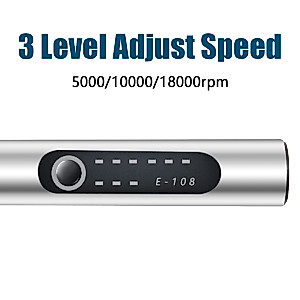 USB Rechargeable Micro Engraver Etching Pen,25W Mini Electric Engraving Tool,Portable Precision Engraving Pen with 35bits for DIY Jewelry Glass Wood Plastic (Silver)