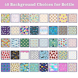 Personalized Kids Water Bottle Custom Water Bottles for Girls Boys Children with Name Straw Lid Customized 20oz Insulated Stainless Steel Cups Gifts for School Travel