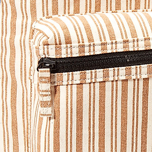 RVCA Women's Lukas Canvas Backpack, White, one Size