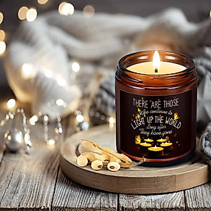 Lavender Scented Candle Memorial Gifts for Loss of Loved One, Sympathy Candle, Remembrance Gift for Loss, Condolence Grieving Gifts, Keepsake Loving Memory Candle, Passed Away Family Sympathy