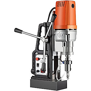 Mophorn 1550W MD50 Magnetic Drill 500 RPM Spindle Speed Electric Magnetic Drilling System with 2 Inch Boring Diameter and 2900 LBS Magnet Force