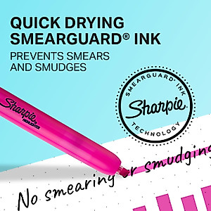 Sharpie Retractable Highlighters, Chisel Tip, Assorted, 8 Count