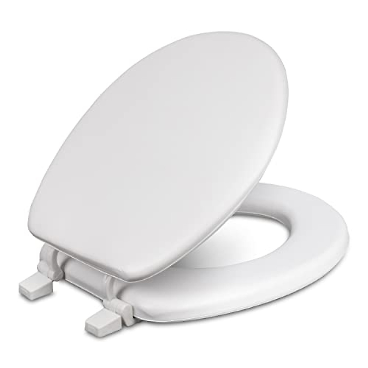 Centoco HPS20-001 Soft Vinyl Round Toilet Seat, White