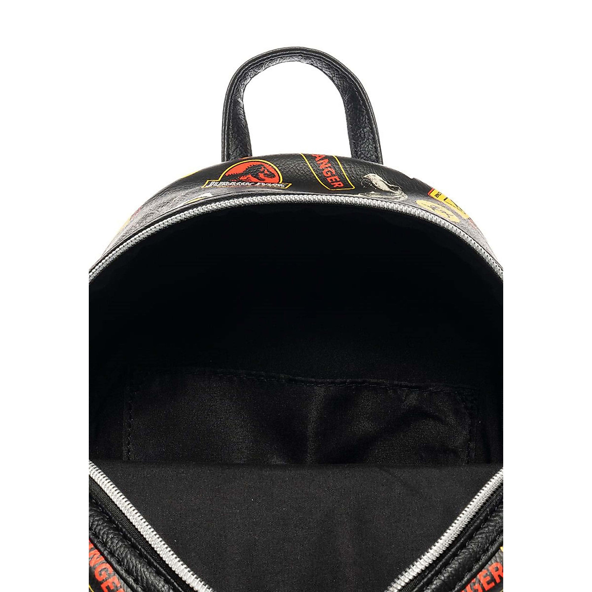 Jurassic Park Warning Signs Mini Backpack - Entertainment Earth Exclusive