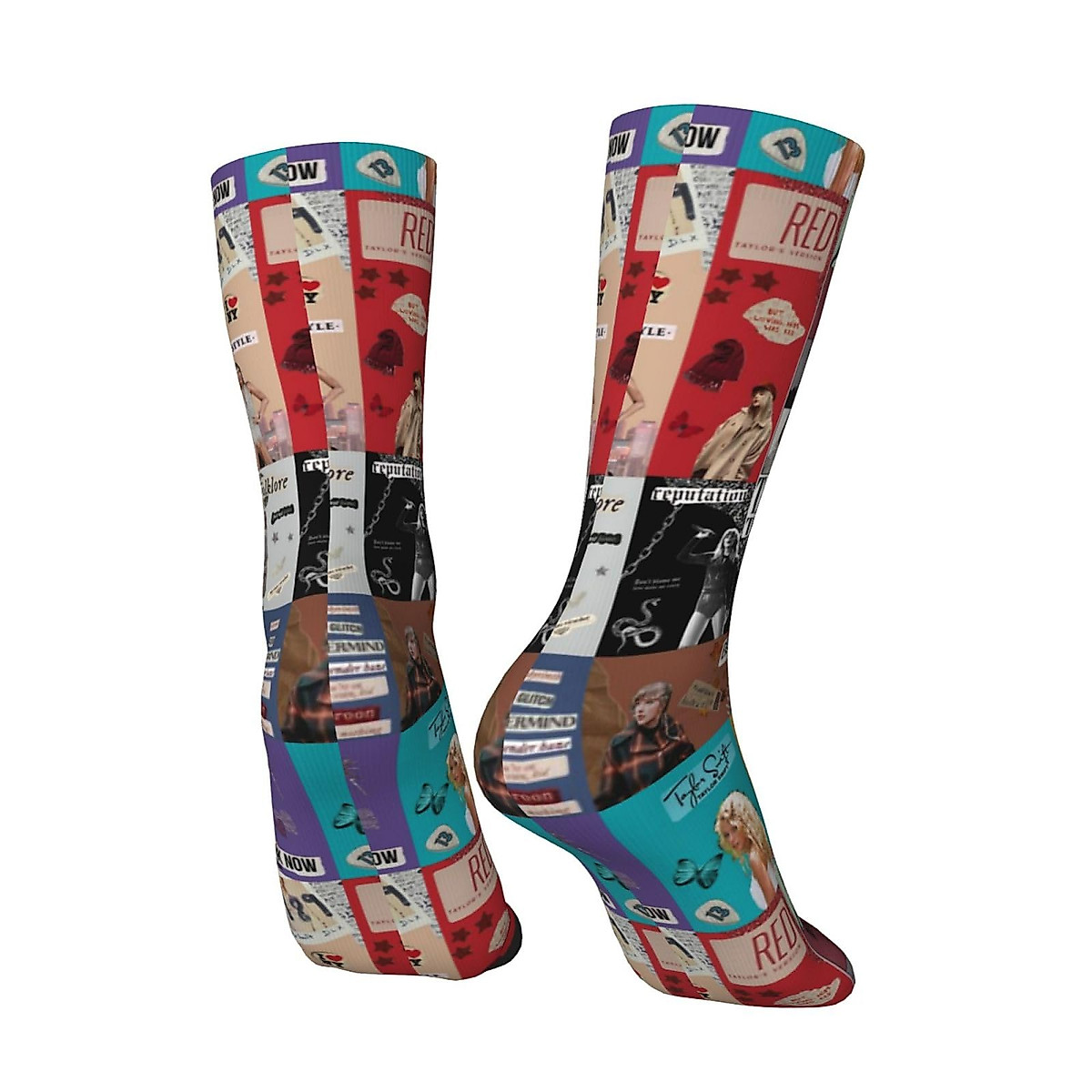 Singer Cool Socks For Men Women Fun Novelty Crew Socks