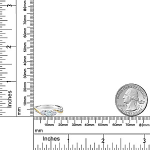 925 Silver and 10K Yellow Gold Sky Blue Aquamarine White Moissanite and White Lab Grown Diamond 3 Stone Engagement Ring For Women (0.48 Cttw, March Birthstone, Available In Size 5, 6, 7, 8, 9)