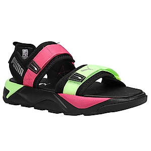 Puma Womens Rs-Gid Logo Strappy Athletic Sandals Casual - Black - Size 7 M