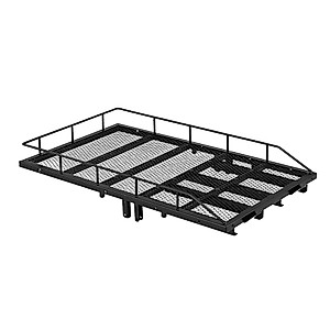 Goolsky Heavy-Duty Trailer Cargo Carrier Metal Kit for 1/10 Traxxas HSP Redcat RC4WD Tamiya Axial SCX10 D90 HPI RC Crawler Car DIY