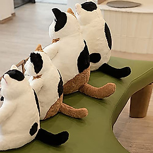 OOPSHANA Stuffed Animal Pillows, Cute Lazy Cat Plush Toys, Stuffed Plush Dolls, Gifts for Friends