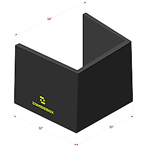 Zombiebox Generator Running Cover, Acoustic Barrier, Heavy Duty Generator Shelter, All Weather Generator Tent, Outdoor Enclosure