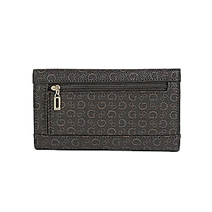 GUESS Factory Women's Brooker Logo Slim Clutch Wallet