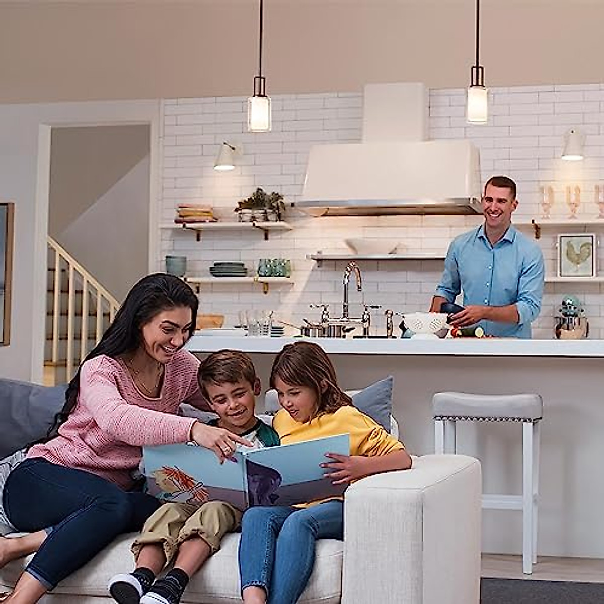 Lutron Diva LED+ Dimmer for Dimmable LED, Halogen and Incandescent Bulbs with Wallplate | 150W/Single-Pole or 3-Way | DVWCL-153PH-LA | Light Almond