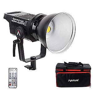 Aputure Light Storm LS C120D Mark 2 120D II Led Continuous Output Lighting Ultimate Upgrade 30,000 Lux @0.5m Supports DMX 5 CRI96+ TLCI97+ Pre-Programmed Lighting Effects (V-Mount)