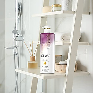 Olay Hydrating Body Wash with Witch Hazel and Vitamin B3 (Pack of 4)