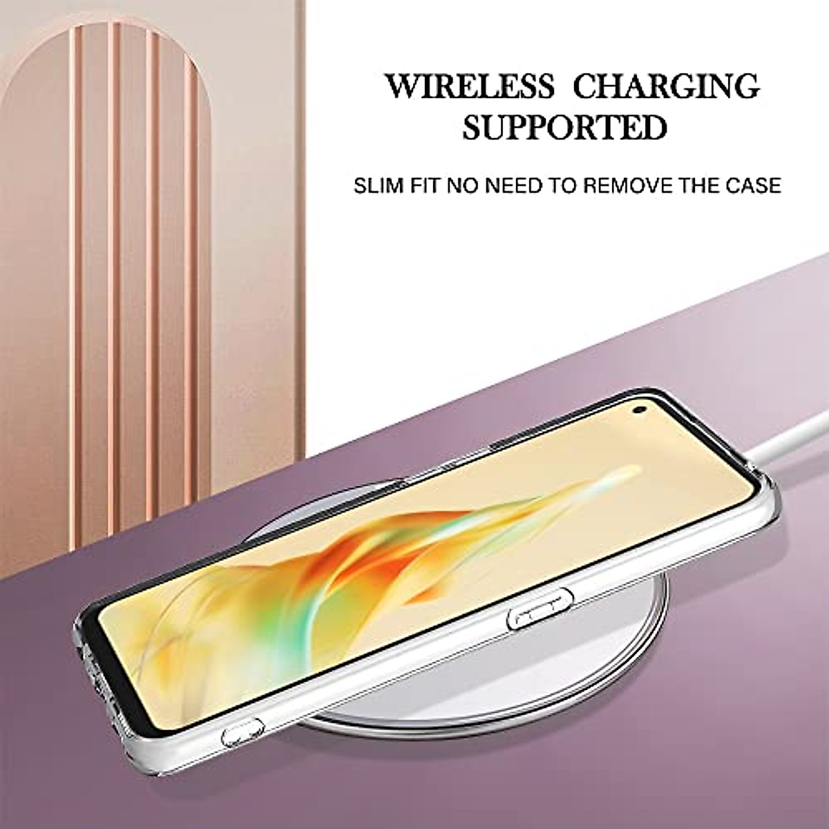 Dinglijia for Oppo Reno8 T 4G(Not 5G) Phone Case, Soft TPU + IMD Marble Pattern Slim Design Enhanced Camera and Screen Protection Girls and Women Case for Oppo Reno8 T 4G YBBK Green A