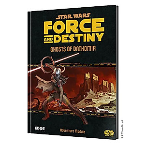 EDGE Studio Star Wars Force and Destiny Game Ghosts of Dathomir Expansion Roleplaying Game Strategy Game for Adults and Kids Ages 10 and up 2-8 Players Average Playtime 1 Hour Made