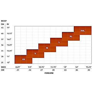 2XU Compression Single Arm Guard, Black/Silver, Large