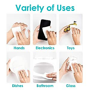 MagiCare Hand Sanitizer Wipes (4-80ct Packs) - Disposable 75% Alcohol Wipes - Unscented Sanitizing Wipes for Home, Travel, Classroom, Camping, etc - Four, 80ct Hand Wipes Soft Packs (320pcs)