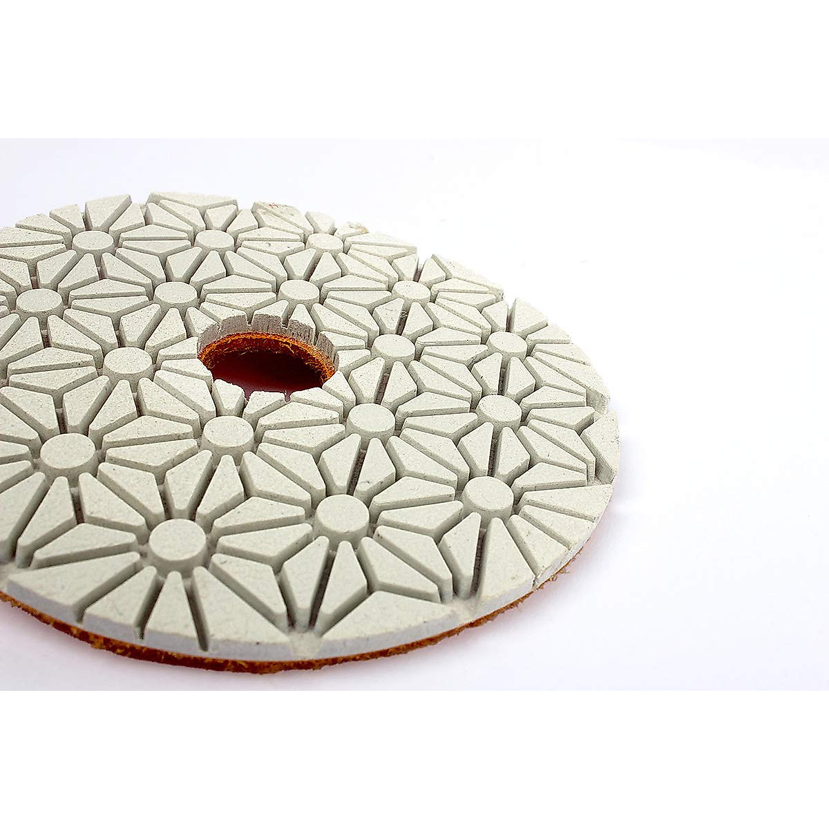 3 Step Diamond Polishing Pads 4-Inch for Granite Marble Quartz Engineered Stone