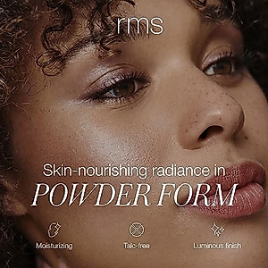 RMS Beauty Luminizing Powder - Highlighter Makeup Powder, Pressed Powder Face & Body Highlighter, Organic Makeup Luminizers