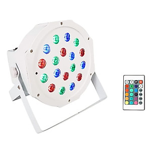 RockvilIe BATTERY PAR 50 White Church Stage Design Rechargeable Wash Up-Light