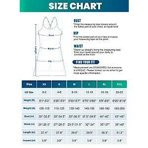 Womens Tennis Dress, Workout Dress with Built-in Bra & Shorts Pockets Summer Dress for Golf Athletic Dresses for Women Black