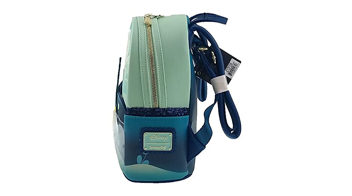 Loungefly Disney Little Mermaid Flounder Sebastian Backpack