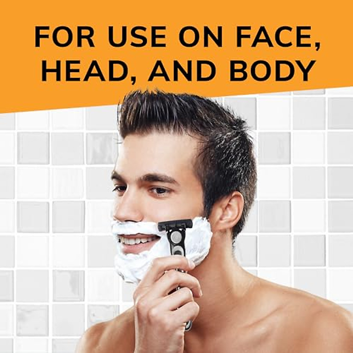 BIC Flex 4 Refillable Razors for Men, Long-Lasting 4 Blade Disposable Razors for Sensitive Skin, 1 Handle and 8 Cartridges, 9 Piece Shaving Kit