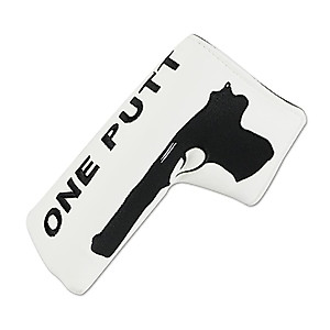 GOLTERS Golf Club Covers Blade Putter Cover Headcover Leather Magnetic Closure for Scotty Cameron Odyssey Taylormade Ping Gift for Men Women Golfer