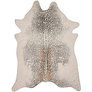 Loloi II Bryce Collection BZ-07 Pewter/Gold, Contemporary 5' x 6'-6" Area Rug