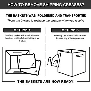 SIXDOVE Storage Cubes Cotton Rope Woven Baskets for Organizing, 11 * 11 Inches Shelf Storage Basket|Cube Storage Bin|Square Baskets, Living Room, Baby Room, Student Dormitory-Grey