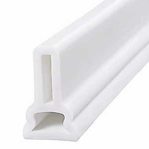 OUEEGER Collapsible Shower Water Guard 39 Inch, Shower Threshold Water Dam, Shower Water Stopper for Bathroom Kitchen Bathtub