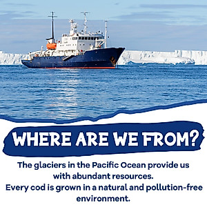 PAWUP Cod Skin Rolls Dog Treats Natural High Omega 3 Dog Snacks, Single Ingredient Cod Skin Chews for Small Dogs w/Taurine, 8 oz