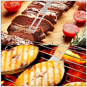 Zerodeko 1 Set Barbecue Tool Set Heavy Duty Tool Bag Bbq Grill Accessories Tools Portable Tool Kit Black Suit Toiletry Bag for Travel Griddle Stainless Steel Grill Brush Outdoor