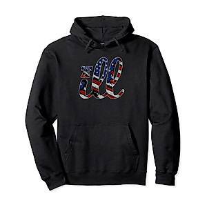 ILL Philadelphia Philly American Flag Grunge Liberty Bell Pullover Hoodie