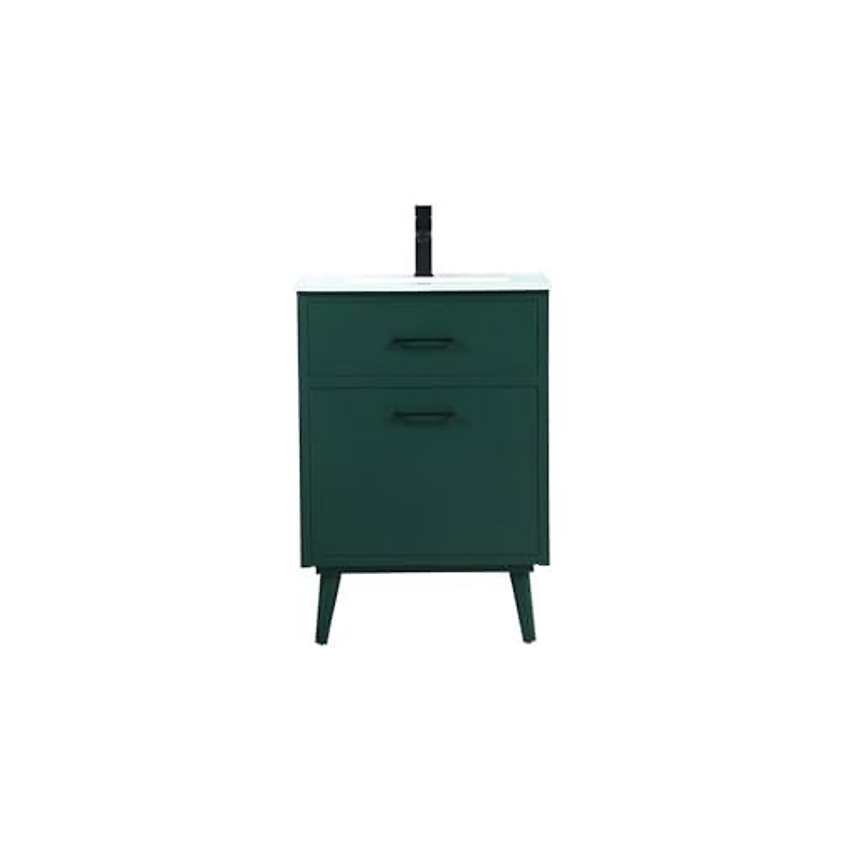 Elegant Kitchen and Bath 24 inch Bathroom Vanity Cabinet - Green
