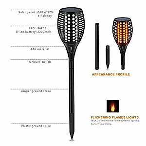 Gdrasuya10 Outdoor Waterproof Solar Energy-Saving Lamp LED Garden Pathway Walkway LED Light