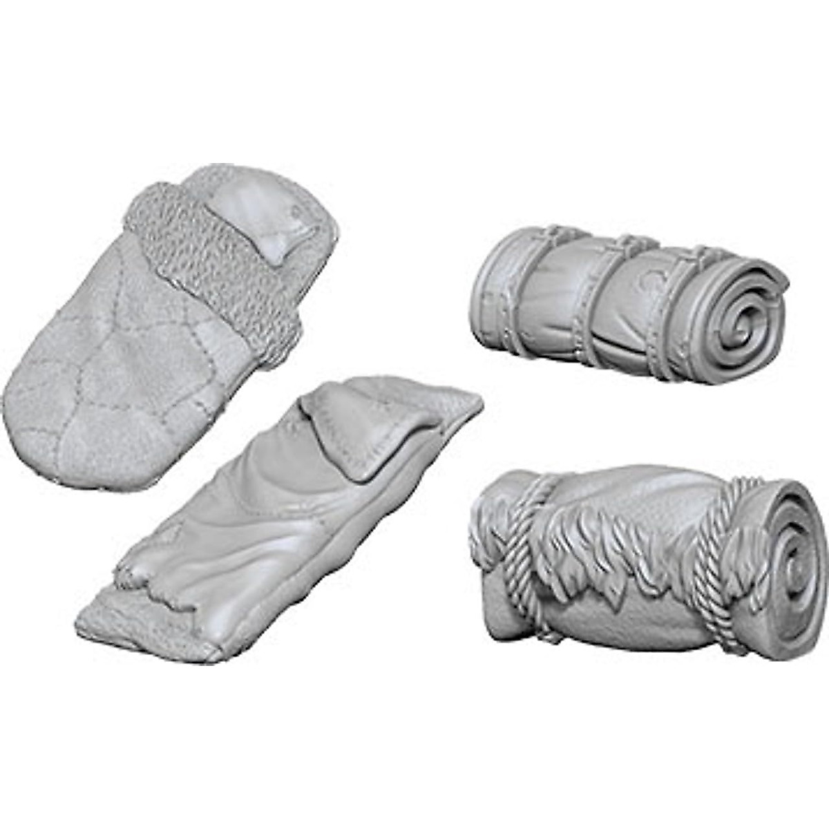 WizKids Deep Cuts Unpainted Miniatures Terrain: Wave 10: Bedrolls