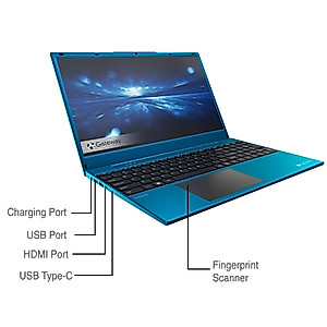 Gateway Newest 15.6inch FHD Ultra Slim Laptop in Blue AMD Ryzen 7 (Better Than i7-8565U) 8GB RAM 512GB SSD Fingerprint Scanner Cam HDMI WiFi W11 (GT15BL16)