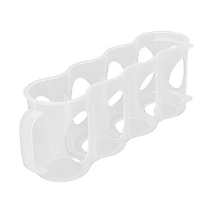 Can Storage Box, Transparent Drink Organizer Reusable Can Drink Storage Holder Organizer with Handle Space Saving for Refrigerator Cabinets
