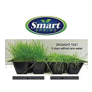 AquaSmart Water Storing Minerals – Fewer Plant Waterings for Indoor Pots and Outdoor Gardens – Self Watering Garden Soil Additive - Natural Non-Toxic Coated Magic Sand for Planters