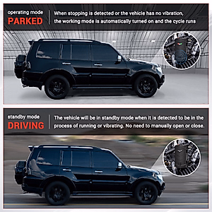 Battery Operated Ultrasonic Rodent Repellent for Car Engines Under Hood Anti,Mice,Mouse,Rodent Repellent for Cars Keeping Rodents Out of Car Engines Basement Garage Attic Warehouse(1 Pack)