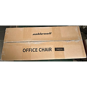 NOBLEWELL Office Chair Ergonomic Office Chair with Large Seat, Lumbar Support Computer Chair, Desk Chair with Adjustable Headrest, Armrest