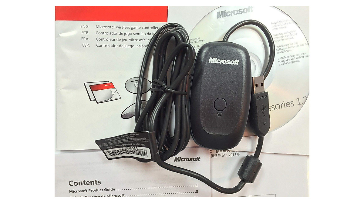 Xbox 360 Wireless Gaming Receiver for Windows