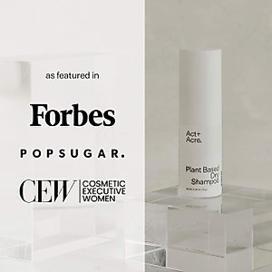 ACT+ ACRE Dry Shampoo - Plant-Based Fulvic Acid Volumizing Dry Shampoo, Unscented, Aerosol, for All Hair Types, Controls Oil and Restores Volume