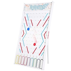 GoSports DROPSTER Prize Drop Game with Customizable Slots - Game Show Style Coin Drop - Great for Trade Show Prizes, Educational Trivia, Party Games & More